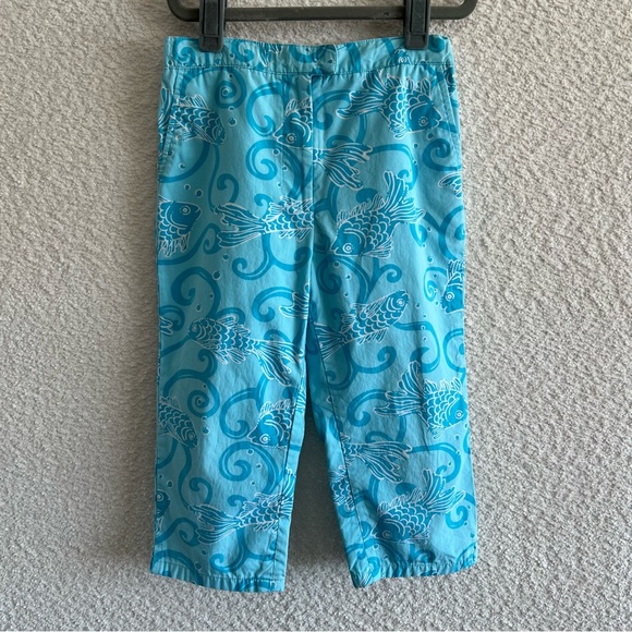 Lilly Pulitzer | Bottoms | Lilly Pulitzer Girls Vintage Blue Koi Fish ...